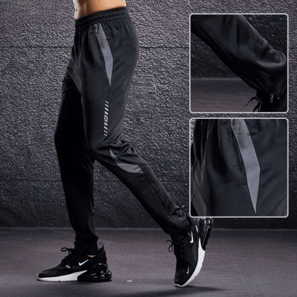 Pantalon Full Contact Design avec Poche à Fermeture Éclair • Fight Zone