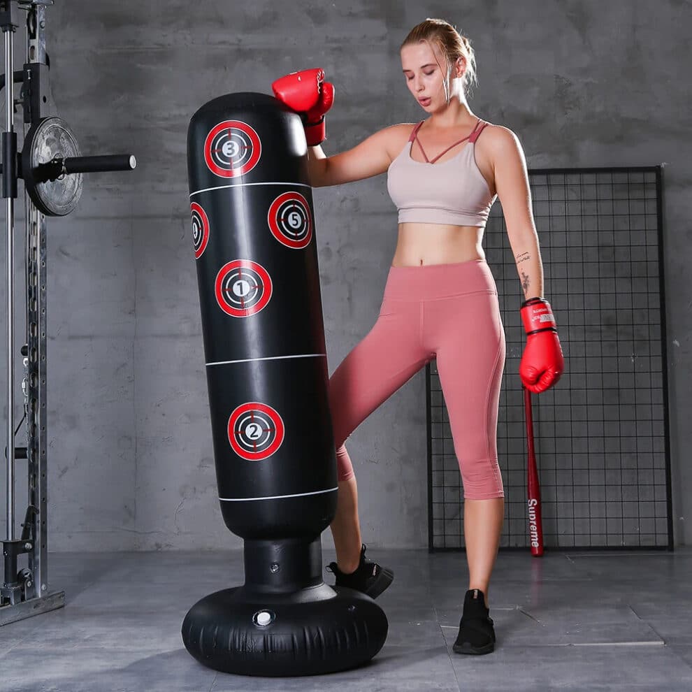 Mannequin de Frappe Gonflable avec Plusieurs Cibles • Fight Zone